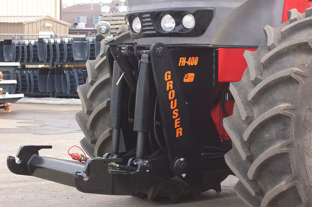 Row-crop tractor front linkage - FH400 series - Grouser Products - for ...