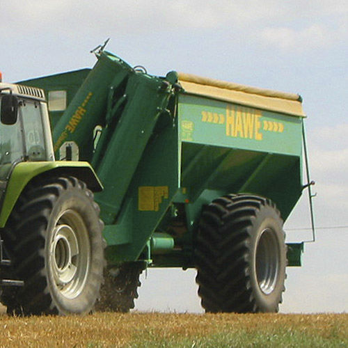 Chaser bin - ULW Series - HAWE - Wester GmbH & Co. KG - tandem axle ...