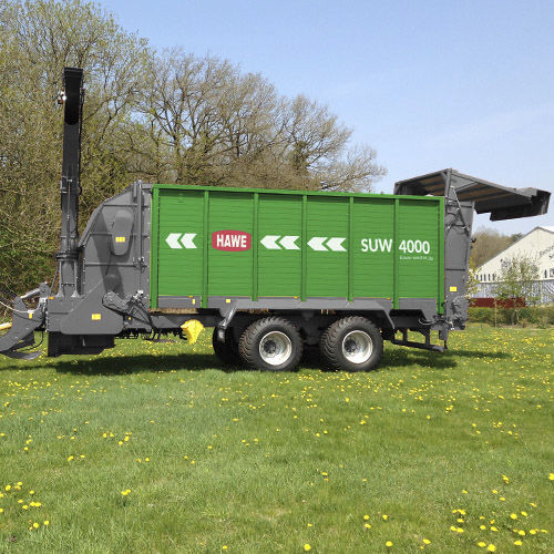 Dump trailer - SUW Series - HAWE - Wester GmbH & Co. KG - 2-axle ...