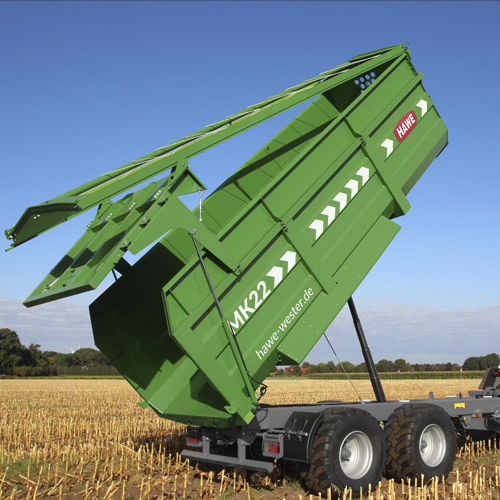 Dump trailer - MK Series - HAWE - Wester GmbH & Co. KG - 2-axle ...