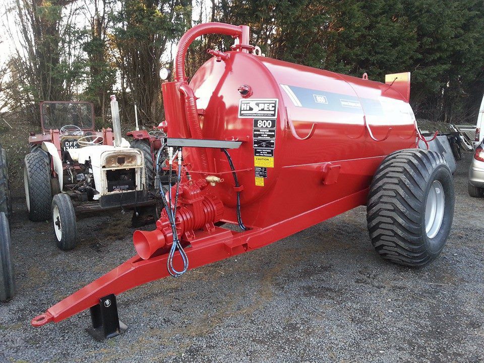 Single-axle slurry tanker - SA-S - HI-SPEC Engineering Ltd. - tandem ...