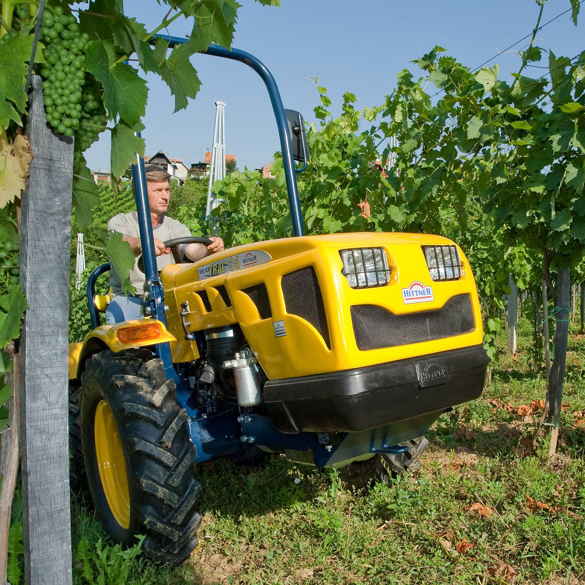 Narrow tractor - Ecotrac30 - HITTNER d.o.o. - mechanical transmission ...