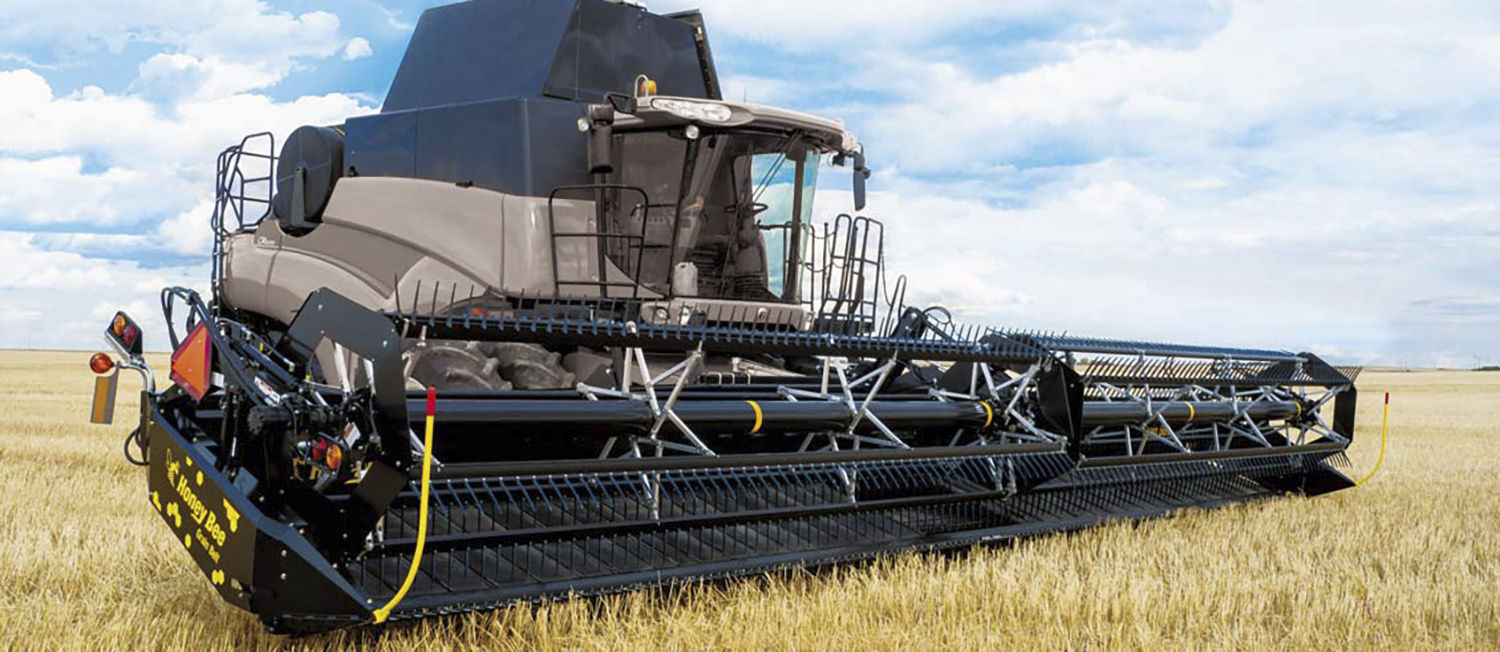 Combine harvester harvesting header - SP Series - Honey Bee ...