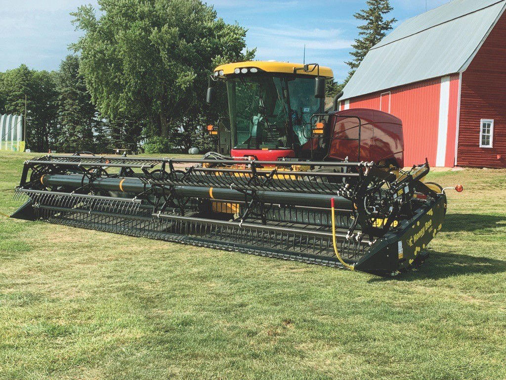 Combine harvester harvesting header - WSC series - Honey Bee ...