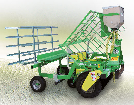 Potato planter - PRACTICA MIDI - HORTECH Srl - garlic / tomato / salad