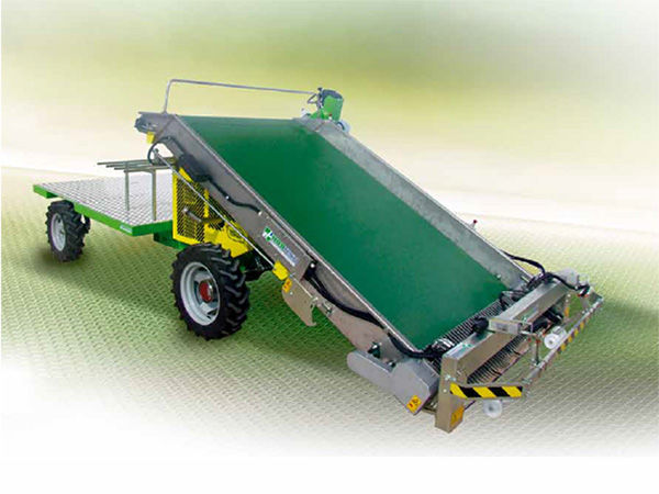 Baby leaf harvester machine - SLIDE VALERIANA - HORTECH Srl - self ...