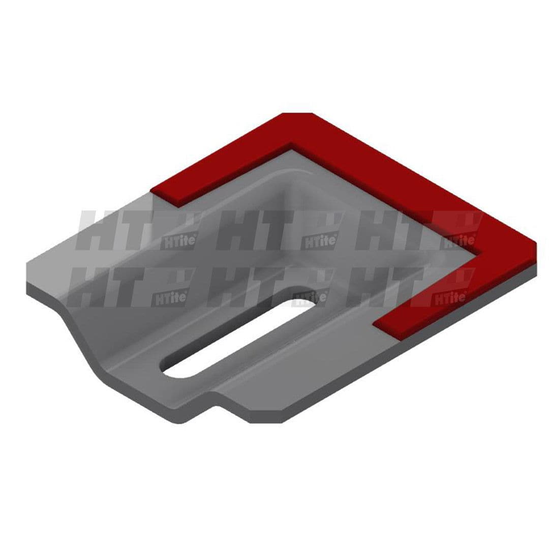 Steel scraper - 11030B4 - HT Srl - carbide / rectangular / for packer ...