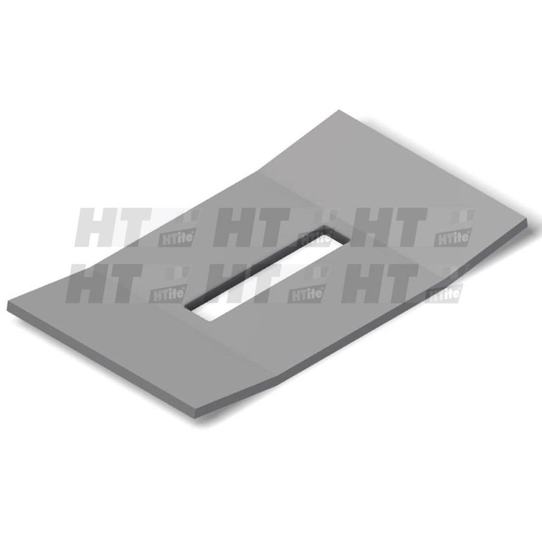 Steel scraper - 11033Z - HT Srl - rectangular / for packer roller ...