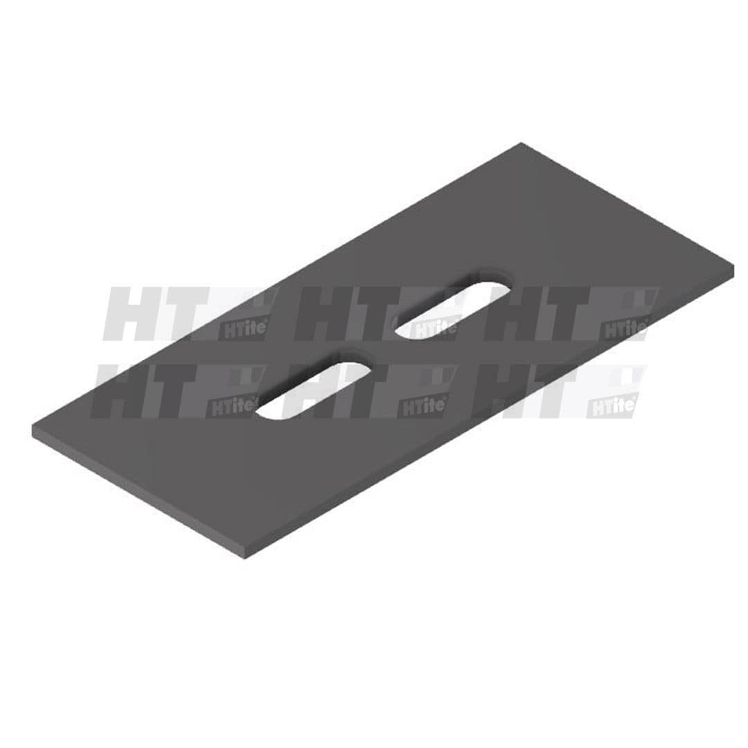 Steel scraper - 11039Z - HT Srl - rectangular / for packer roller ...