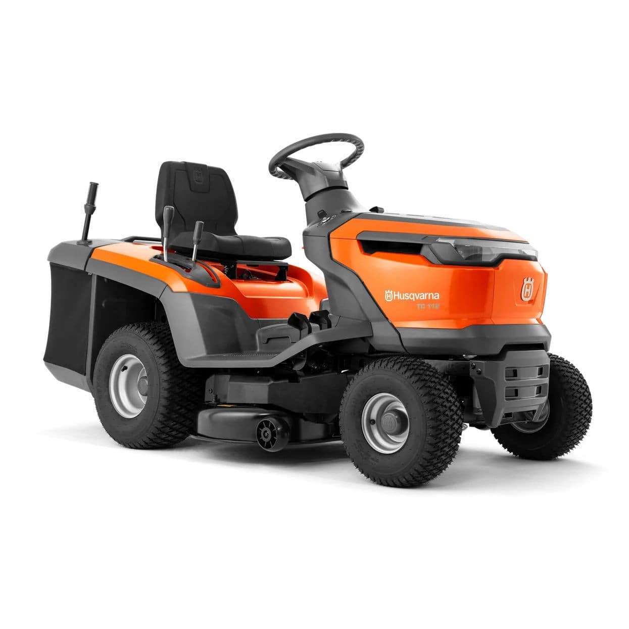 Riding lawn mower - TC 112 - Husqvarna - gasoline / collecting