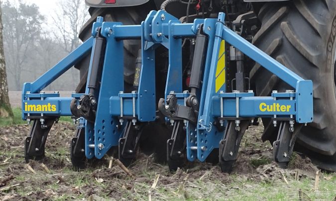 Mounted field cultivator - Culter 3.0 - IMANTS B.V. - rigid tine / with ...