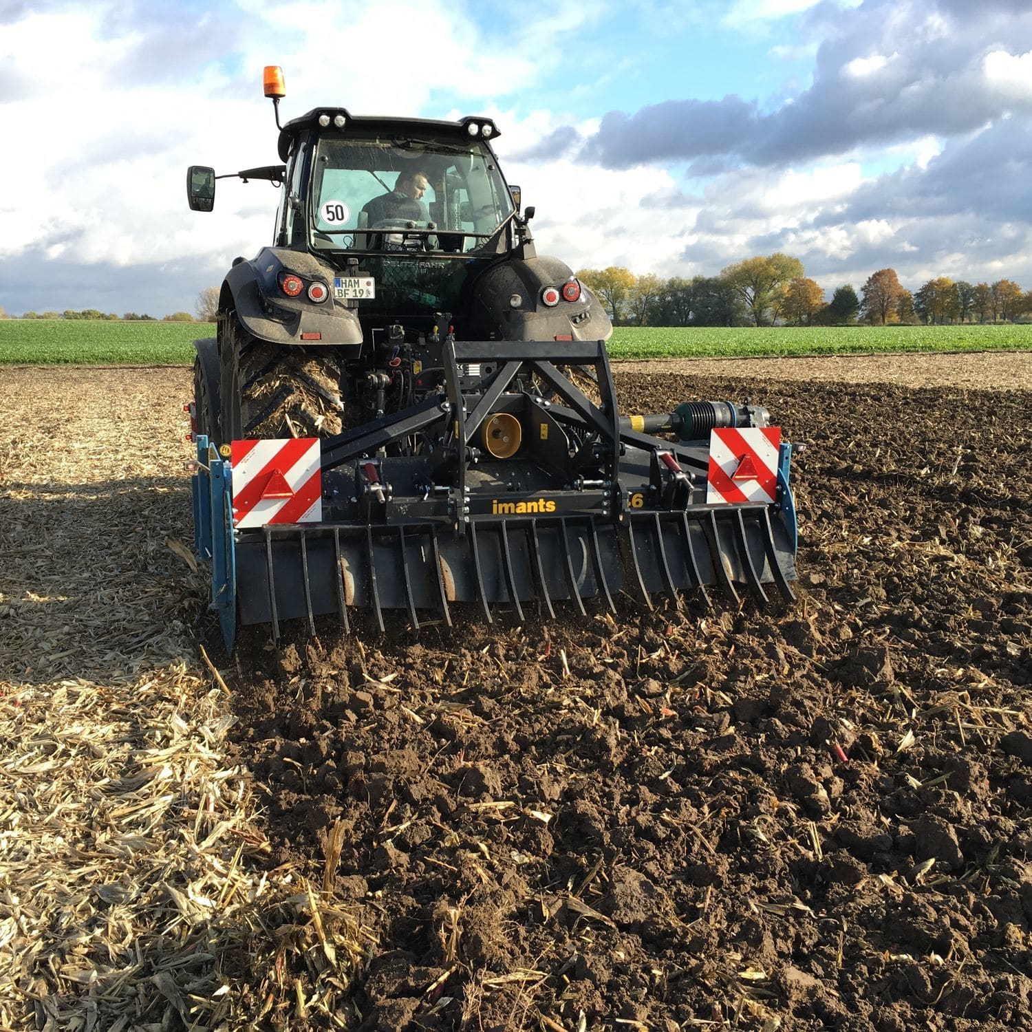 PTO-driven spader - 46 series - IMANTS B.V. - tractor-mounted