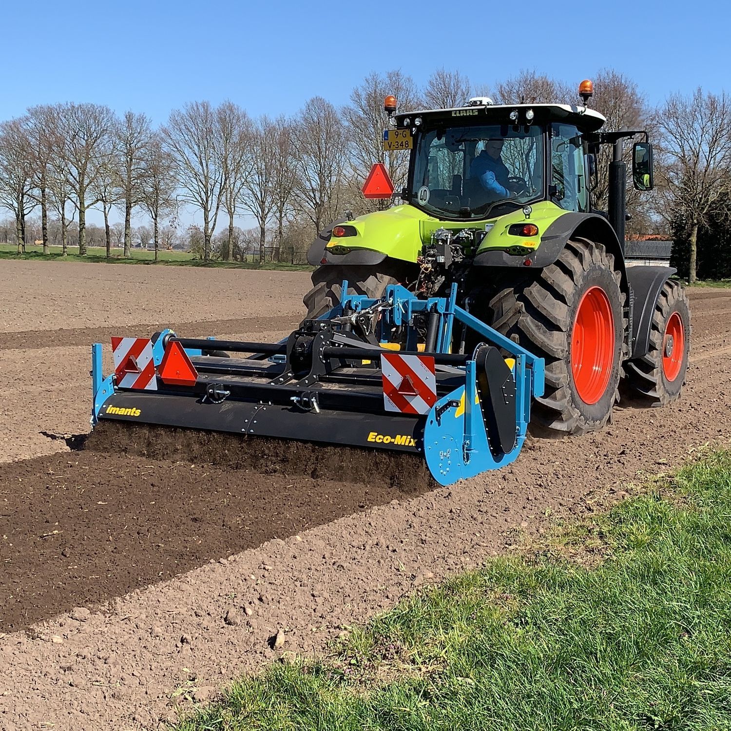 Rotary orchard tiller - Eco-Mix - IMANTS B.V. - for vineyards ...