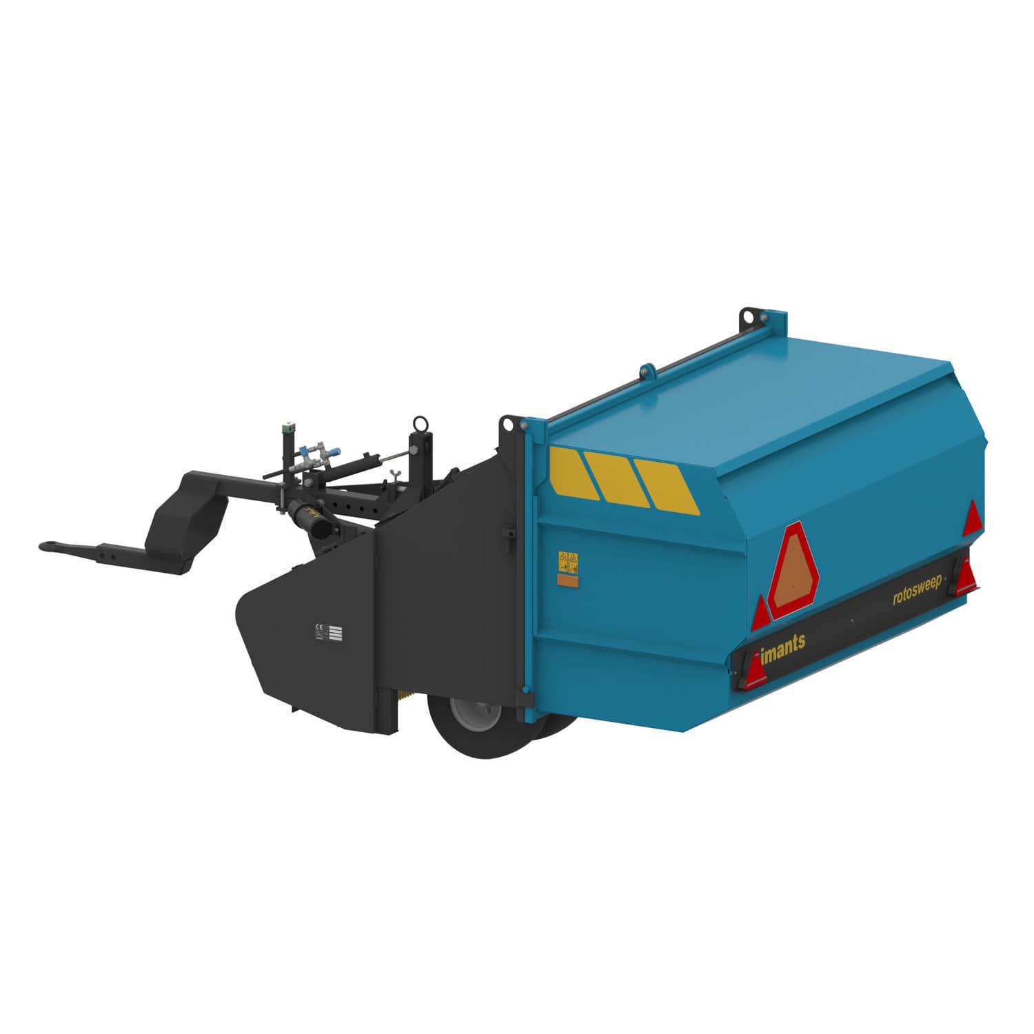 Towed sweeper - Rotosweep - IMANTS B.V. - groundcare / for green spaces ...