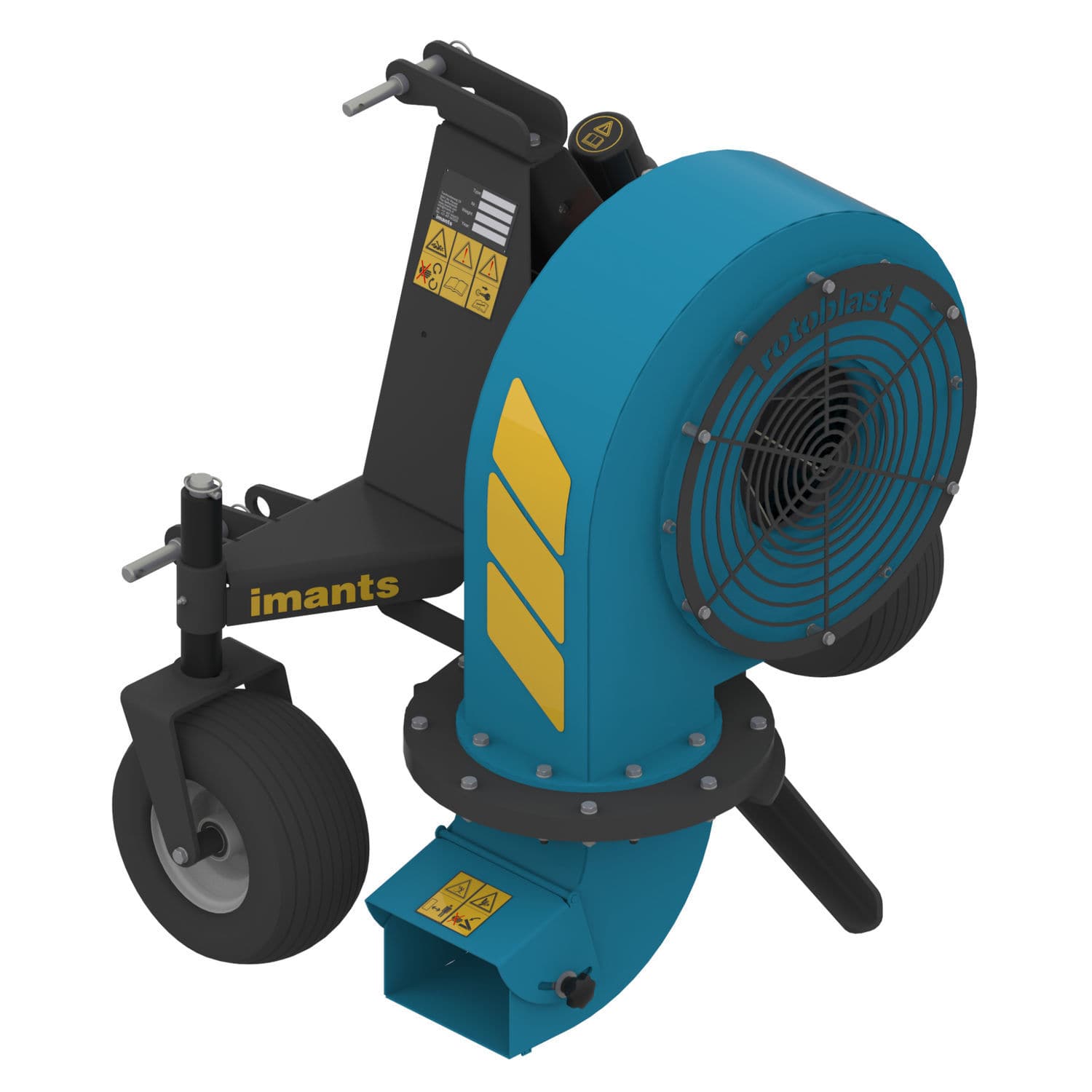 Tractor-mounted leaf blower - Rotoblast - IMANTS B.V.