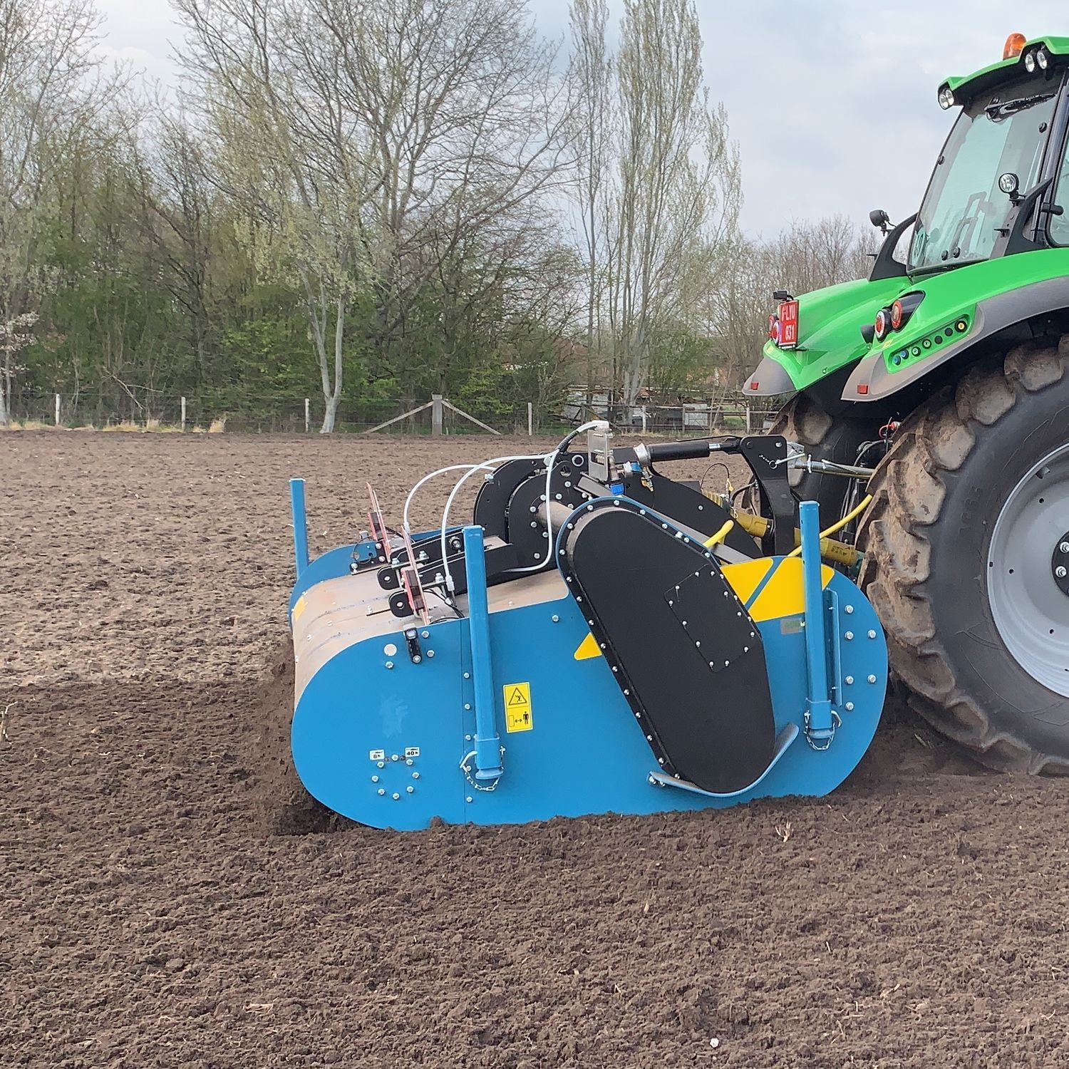 PTO-driven spader - 38 series - IMANTS B.V. - tractor-mounted
