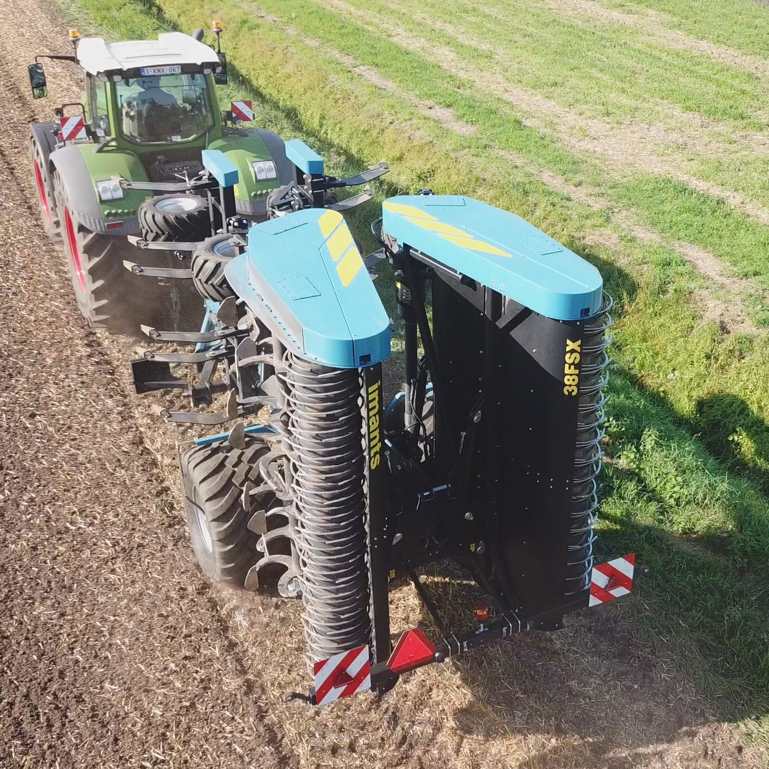 PTO-driven spading machine - 38FSX series - IMANTS B.V. - towed / foldable