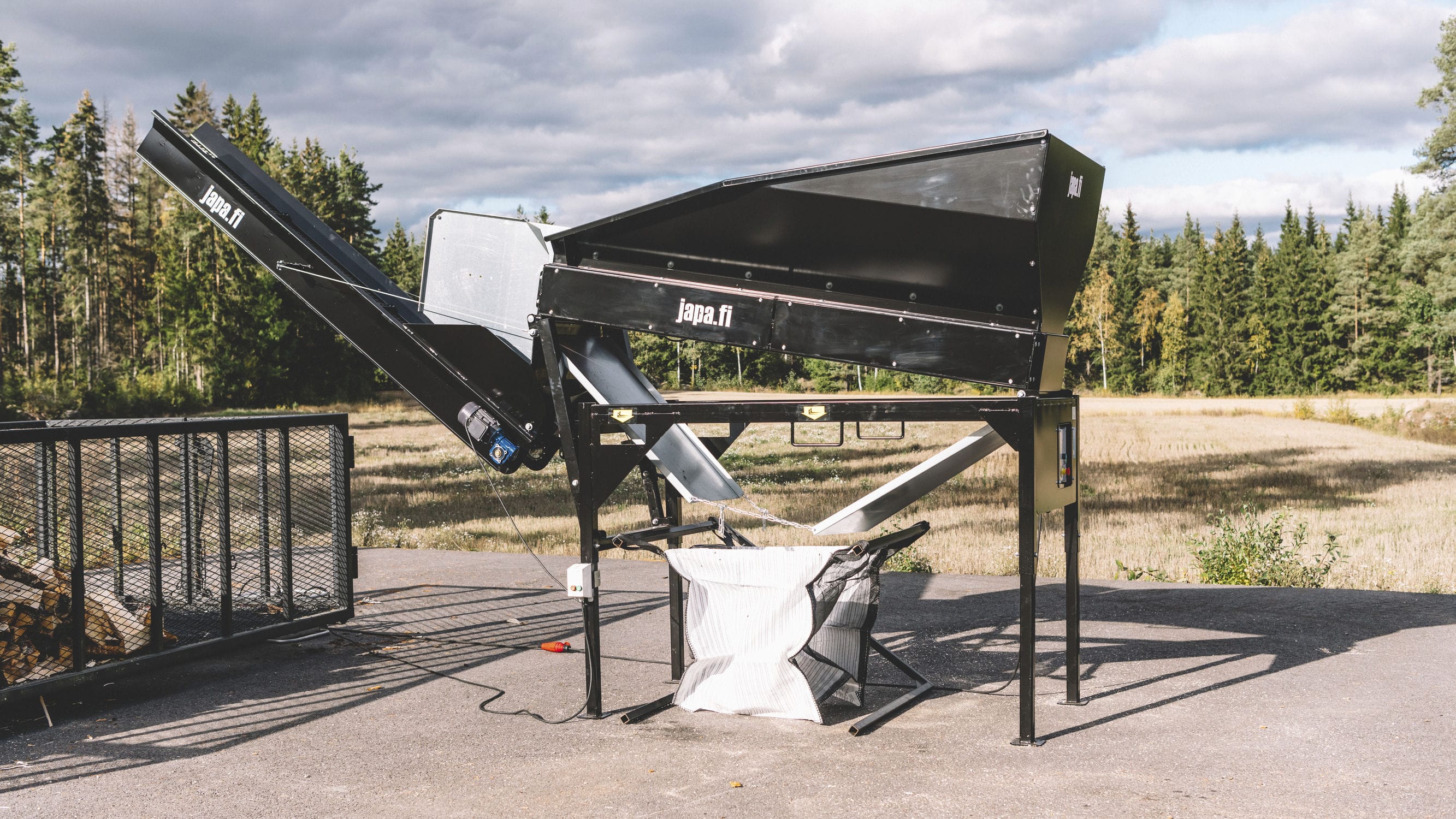 Firewood cleaner - Roller - JAPA