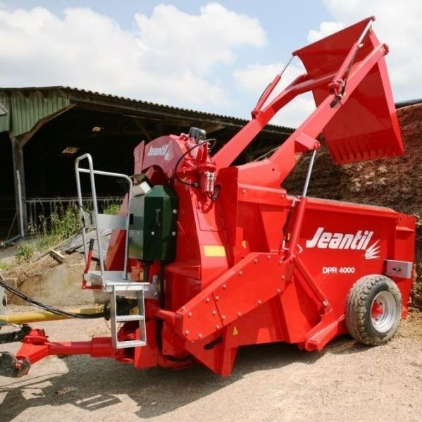 Semi-mounted straw blower - DPR 4000 GM - JEANTIL S.A. - bedding / for ...