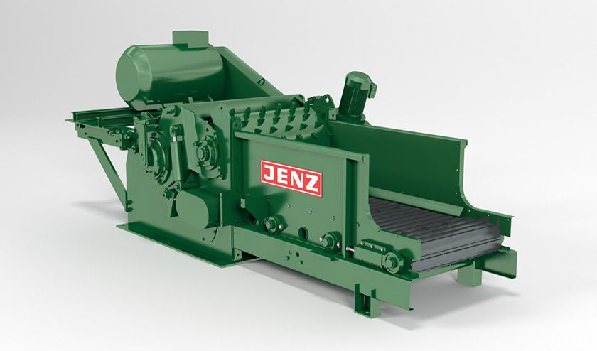 Stationary wood chipper - HE 360 StA - JENZ GmbH Maschinen- und ...