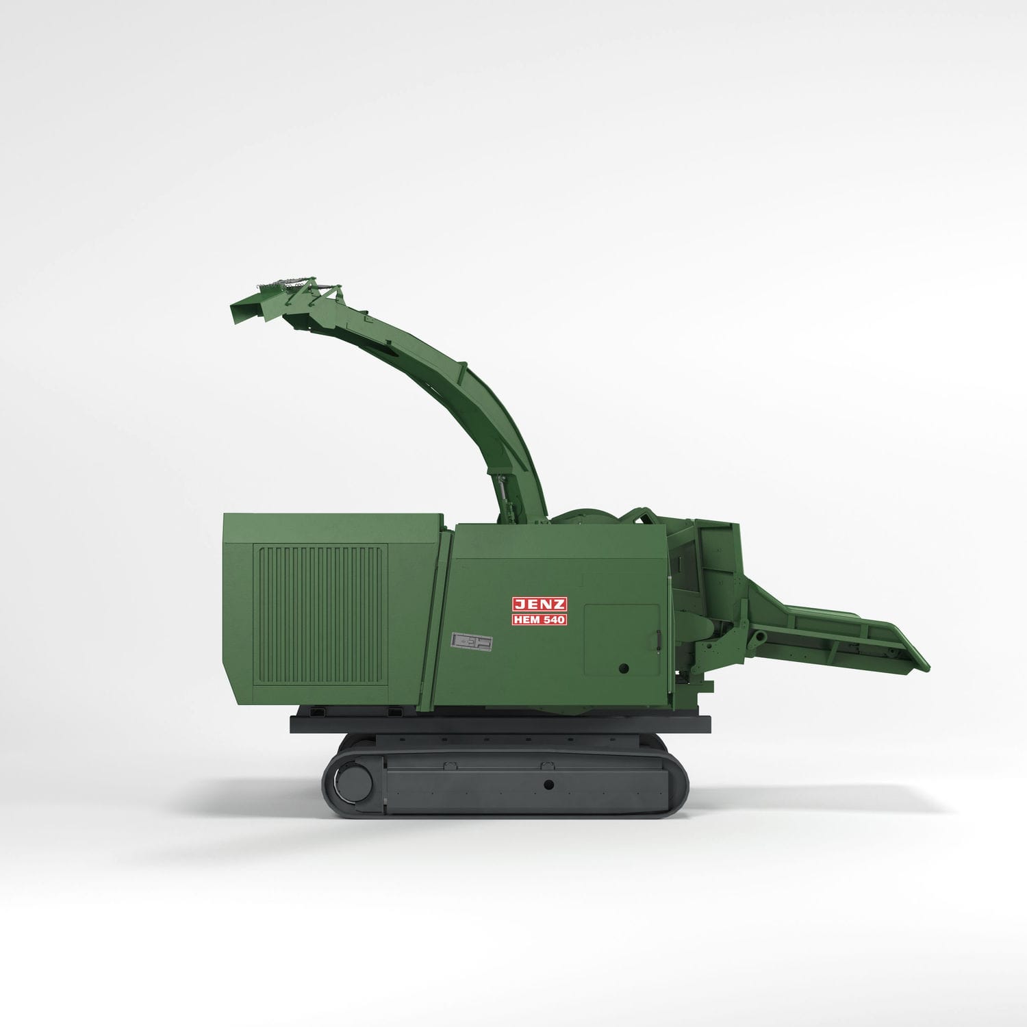 Self-propelled wood chipper - HEM 540 DL - JENZ GmbH Maschinen- und ...