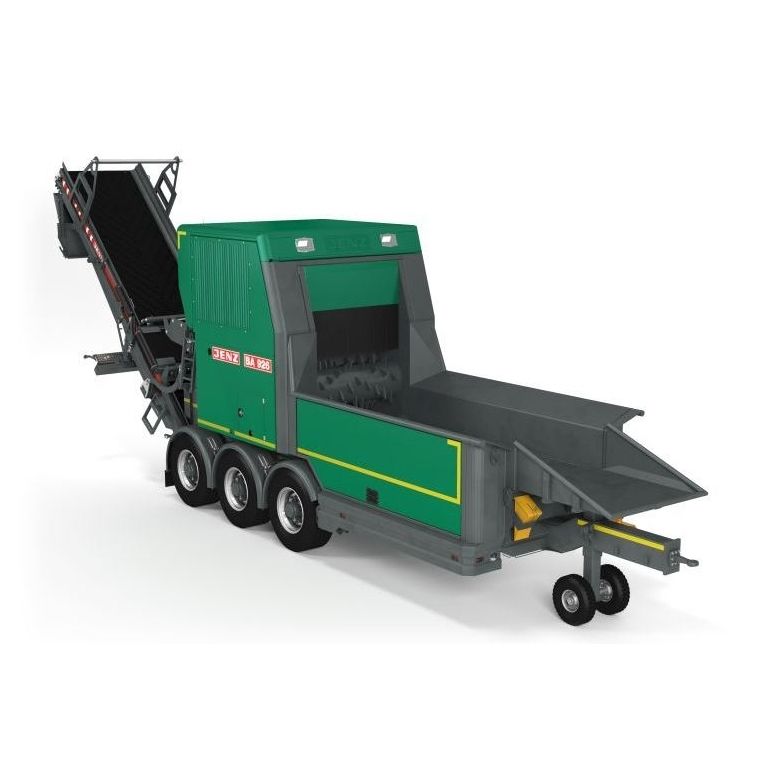 Towed wood chipper - BA 926 D - JENZ GmbH Maschinen- und Fahrzeugbau ...