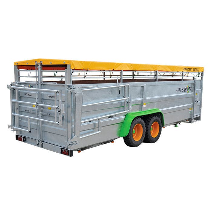Cattle livestock trailer - BETIMAX RDS - JOSKIN S.A. - 2-axle / single ...