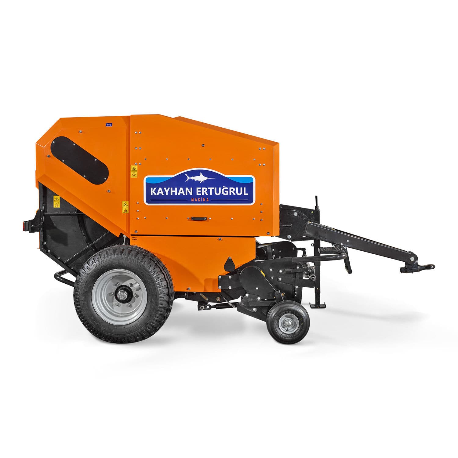 Round baler - KE 1290 - Kayhan Ertugrul Makina - fixed chamber / silage