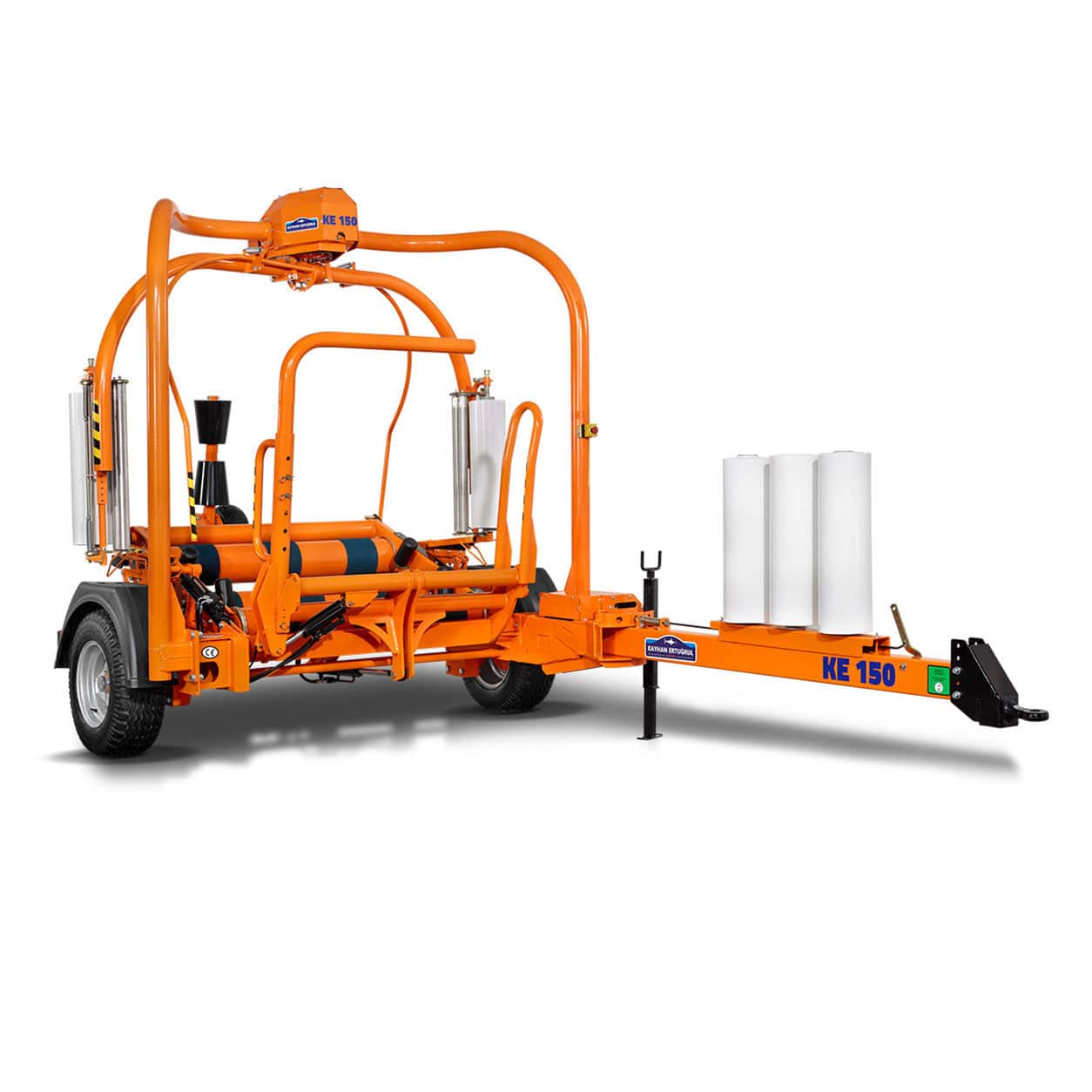 Individual bale wrapper - KE 150 - Kayhan Ertugrul Makina - round ...