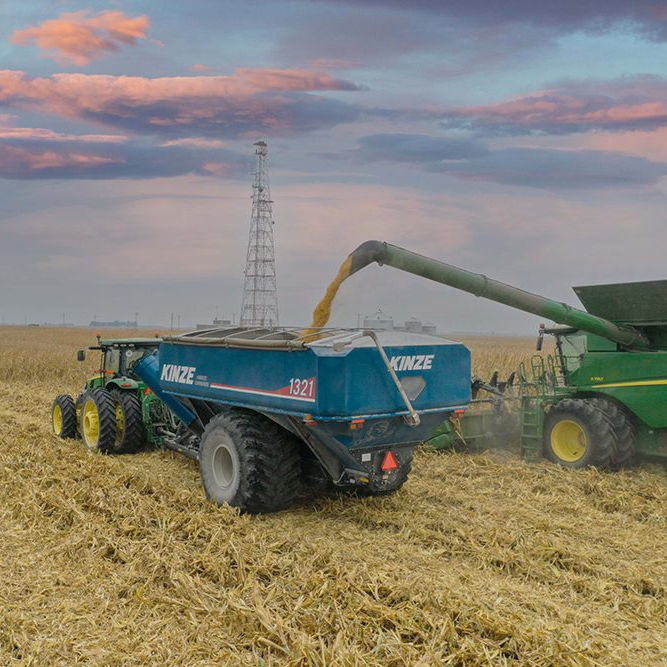 Chaser bin - 1321 - Kinze Manufacturing, Inc. - agricultural / grain