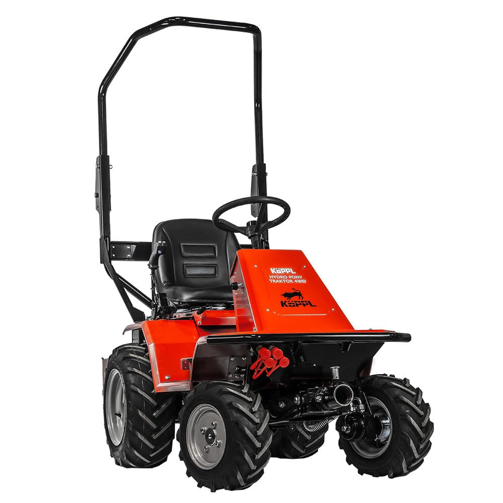 Sub-compact tractor - HPA 22 E - Köppl GmbH - hydrostatic / with ROPS ...