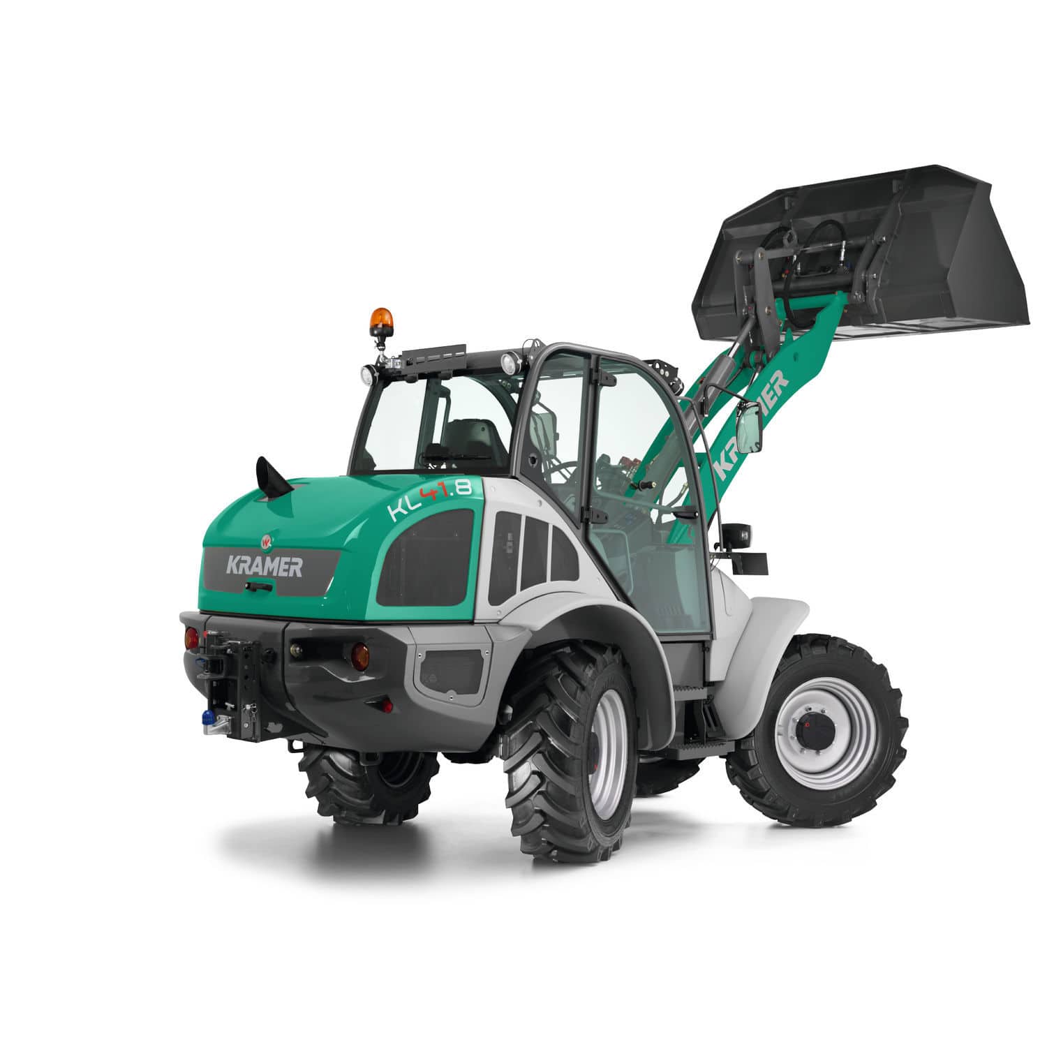 Rubber-tired loader - KL41.8 - Kramer-Werke GmbH - with cab