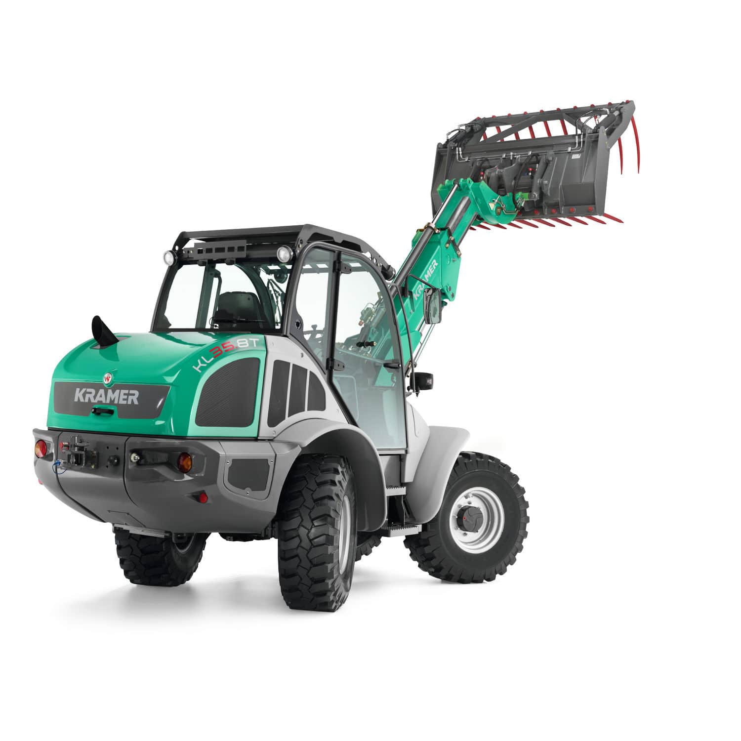 Telescopic loader - KL35.8T - Kramer-Werke GmbH - rubber-tired ...
