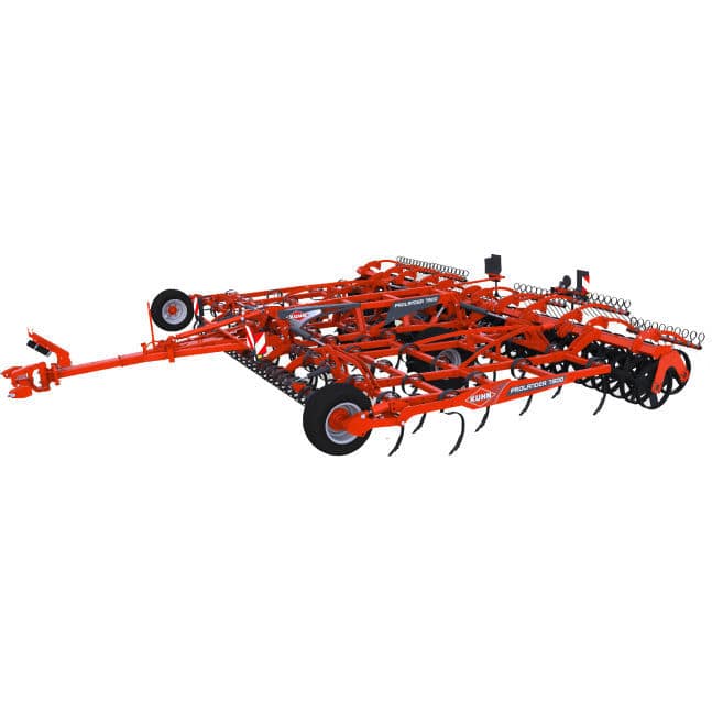 Towed field cultivator - PROLANDER - KUHN S.A. - with roller / rigid ...