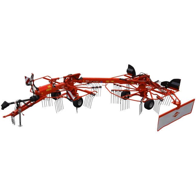 Rotary rake - GA 1002 - KUHN S.A. - side delivery / bi-rotor