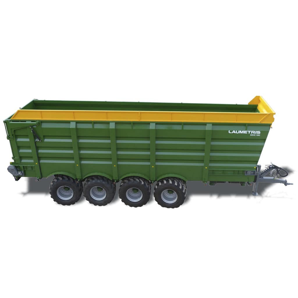 Dump trailer - PTL-Z series - Laumetris Ltd. - 3-axle / 4-axle / silage