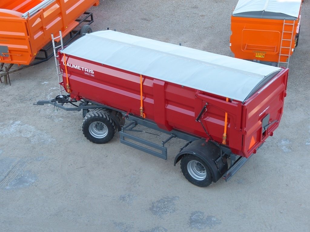 Dump trailer - PTL-T series - Laumetris Ltd. - tipping / 2-axle ...