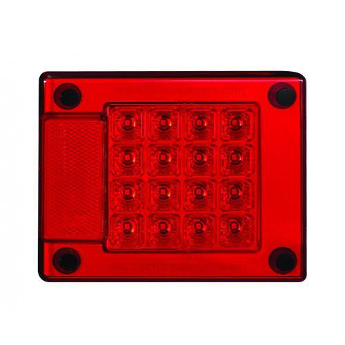 Rear light - 460FMB - LED Autolamps Europe LLP - fog / red / square