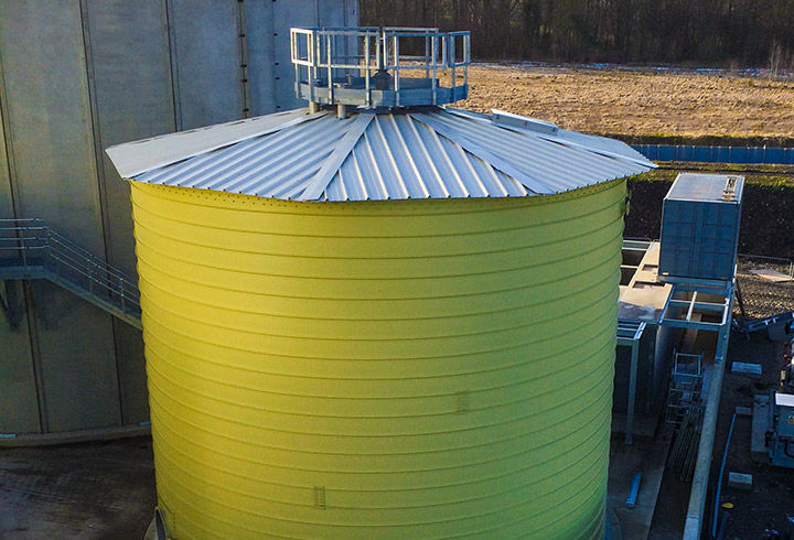 Biogas digester - UNICENTRALMIX - Lipp GmbH