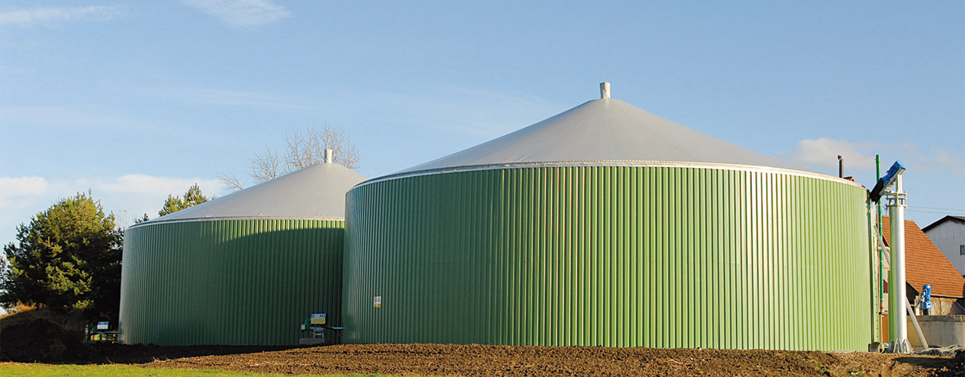 Biogas tank - Lipp GmbH - flexible / vertical
