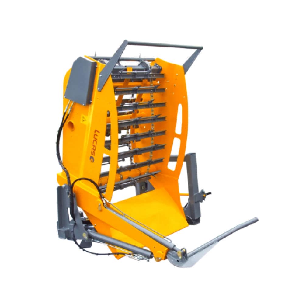 Mounted bale unroller - UBI series - LUCAS.G - bedding / round