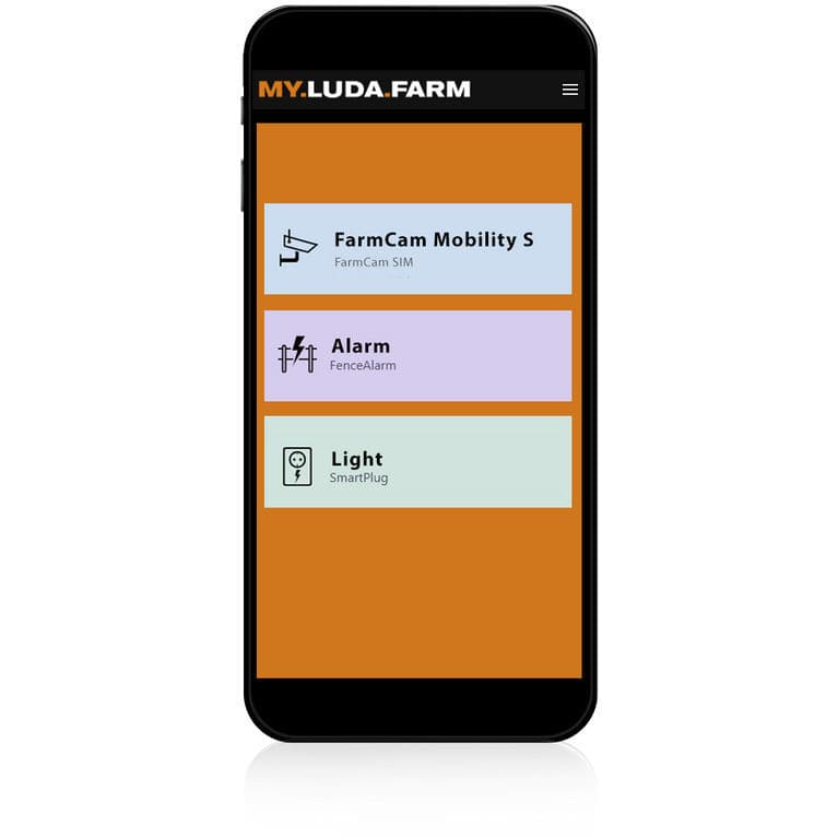 Monitoring mobile app - My.Luda.Farm - LUDA Elektronik AB - animal ...
