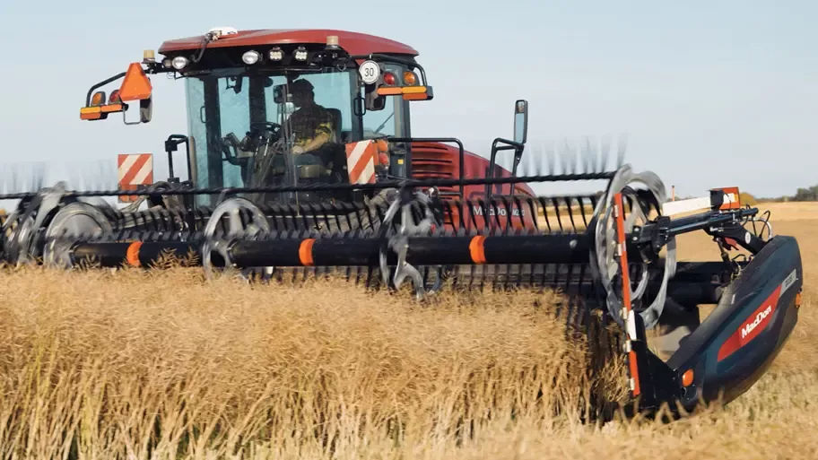 Draper harvesting header - D2 Series - MacDon Europe GmbH - cereal ...