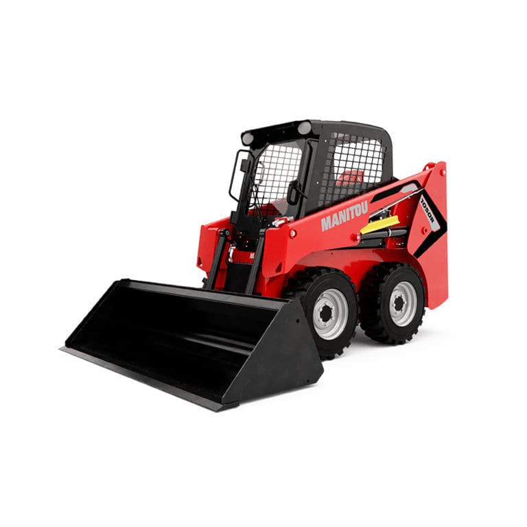 Compact loader - 1050 R - MANITOU BF S.A. - rubber-tired / mini / with cab