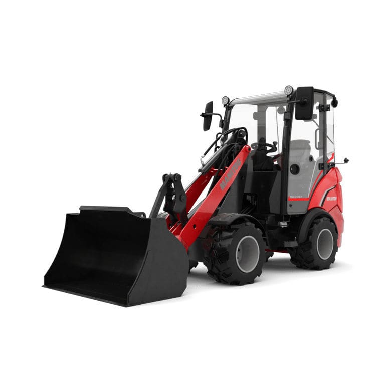 Articulated loader - MLA 2-25 H - MANITOU BF S.A. - rubber-tired / with cab