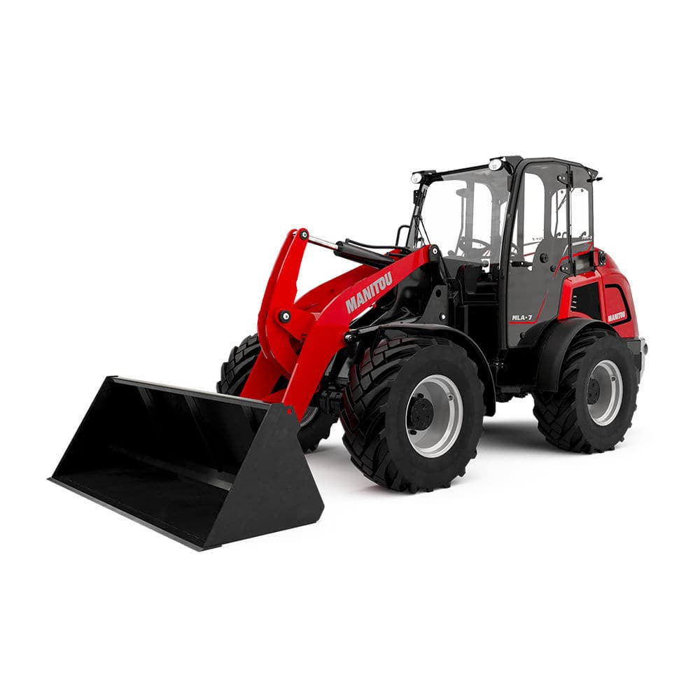 Articulated loader - MLA 7-75 H-Z - MANITOU BF S.A. - rubber-tired / with cab