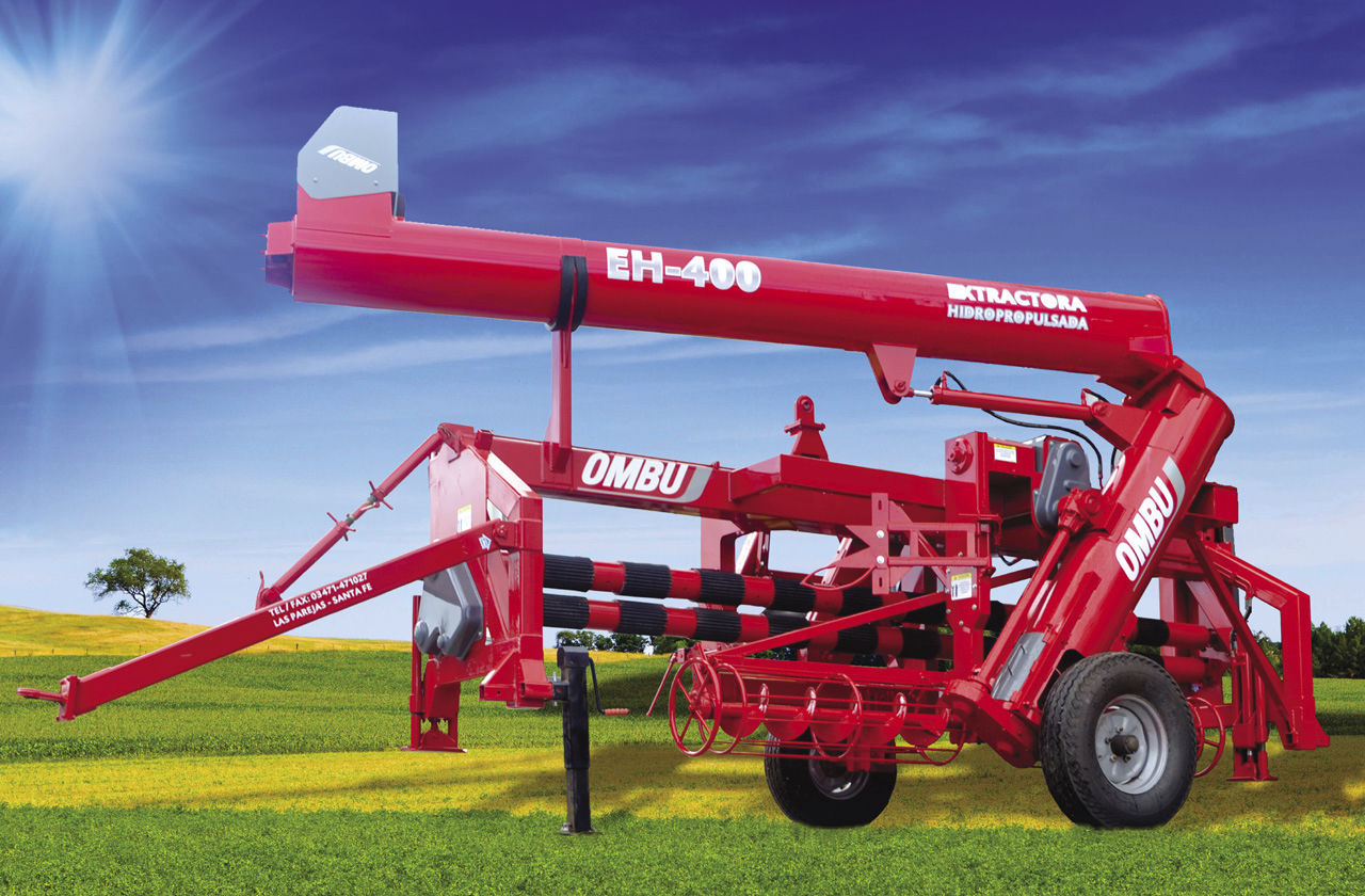 Silo unloader - EH 400 - Maquinas Agricolas Ombu SA - for big bags ...