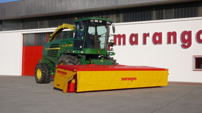Mounted mower - MDR 6014 - Marangon s.r.l. - disc / PTO-driven / with conditioner