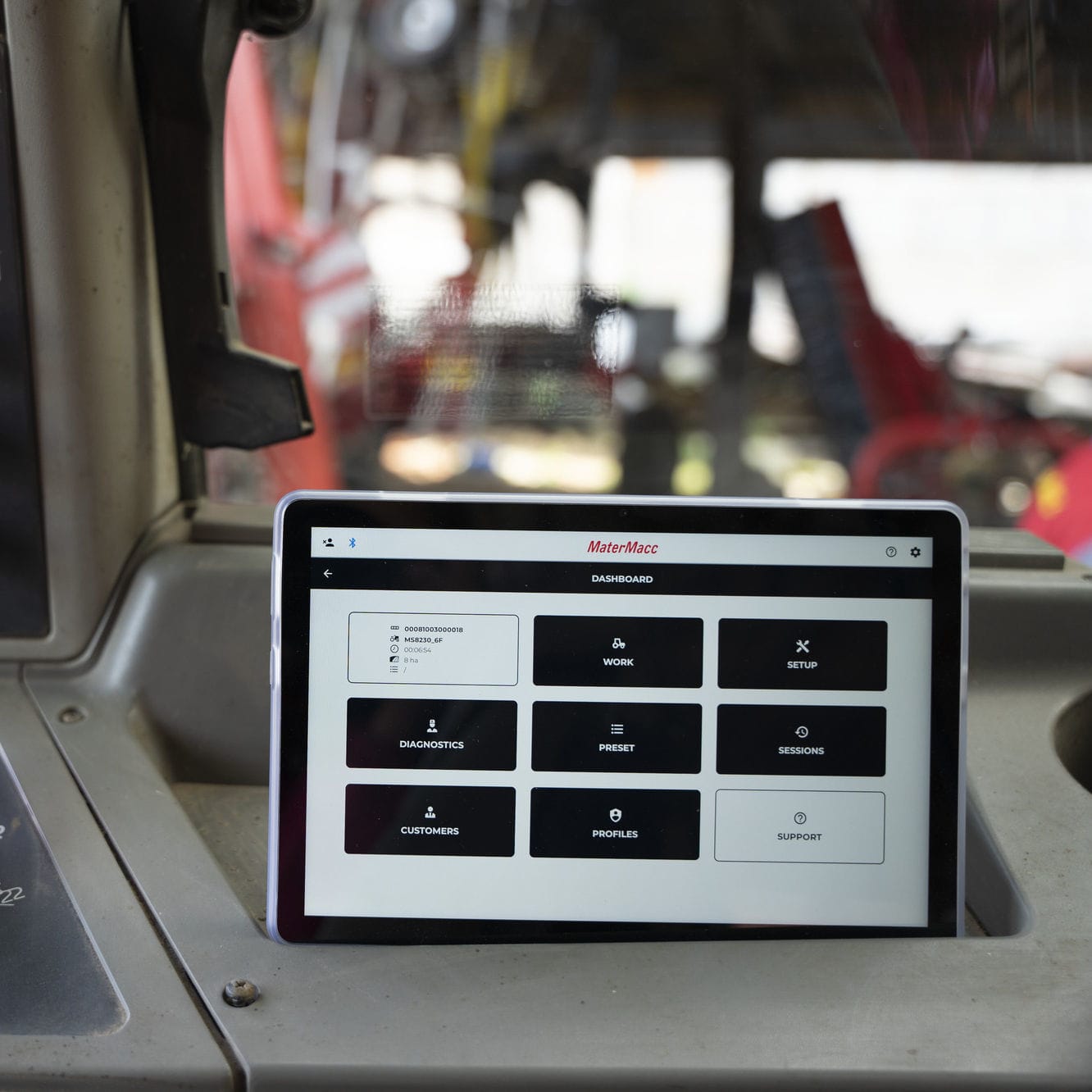 Monitoring mobile app - MIPLUS - MaterMacc S.p.A. - for seeding ...