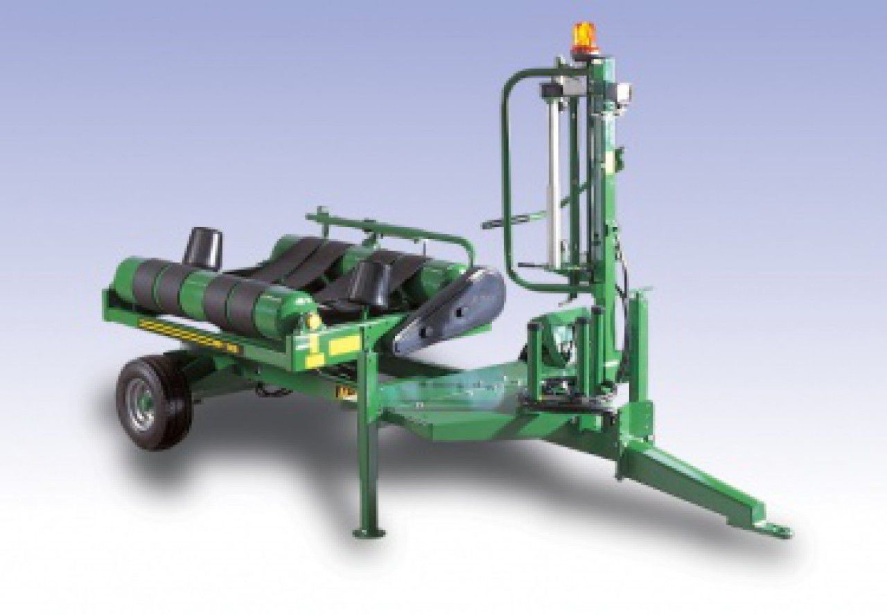 Individual bale wrapper - 991TBER - McHale Engineering Ltd. - round ...